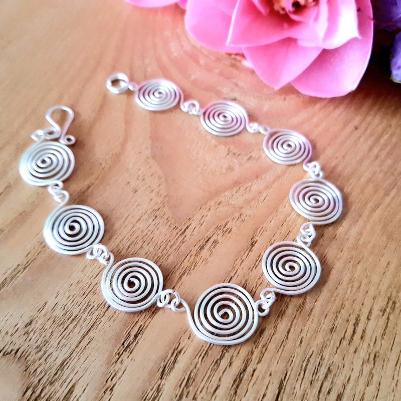 Spiral Bracelet - Etsy