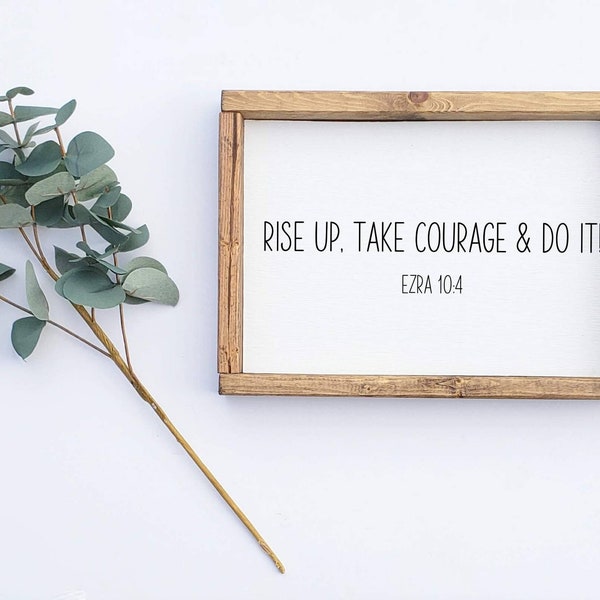 Courage Sign - Etsy
