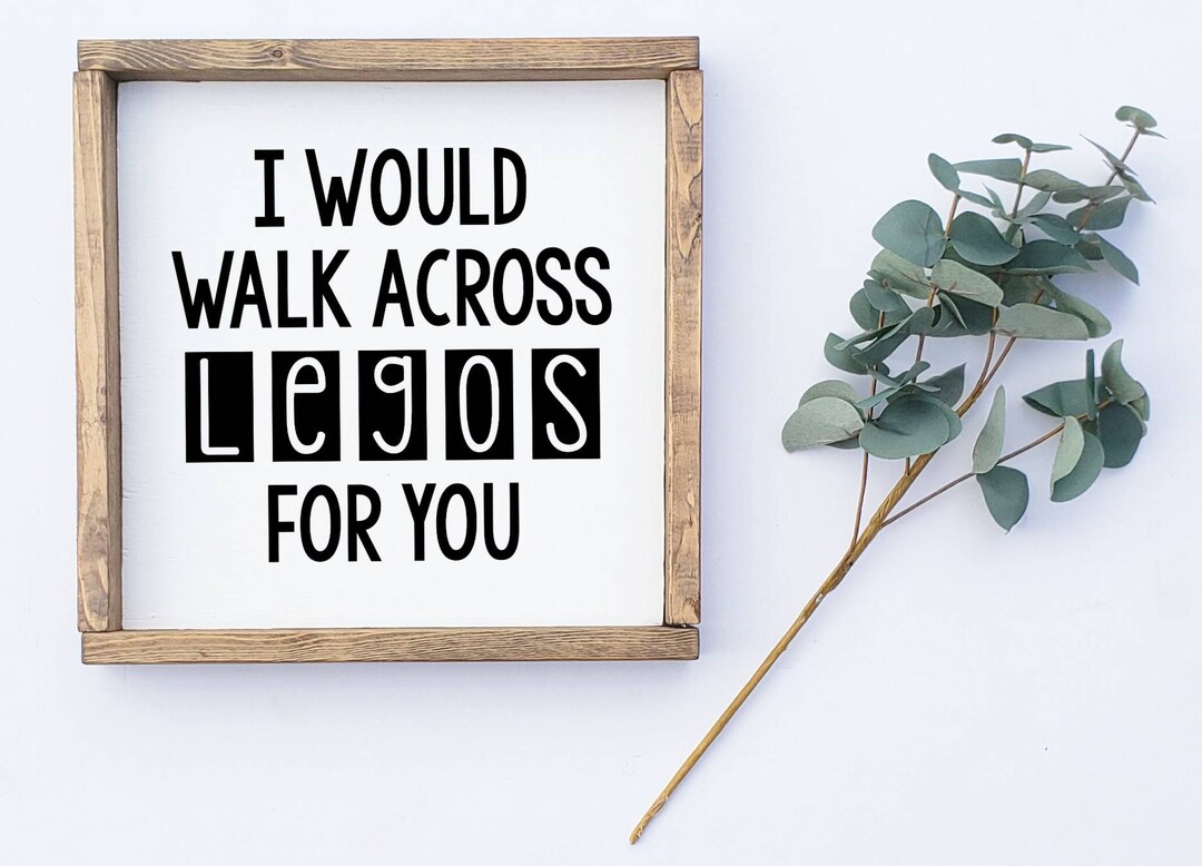 Walk Across Legos Mothers Day Gift Ideas Love Quotes - Etsy
