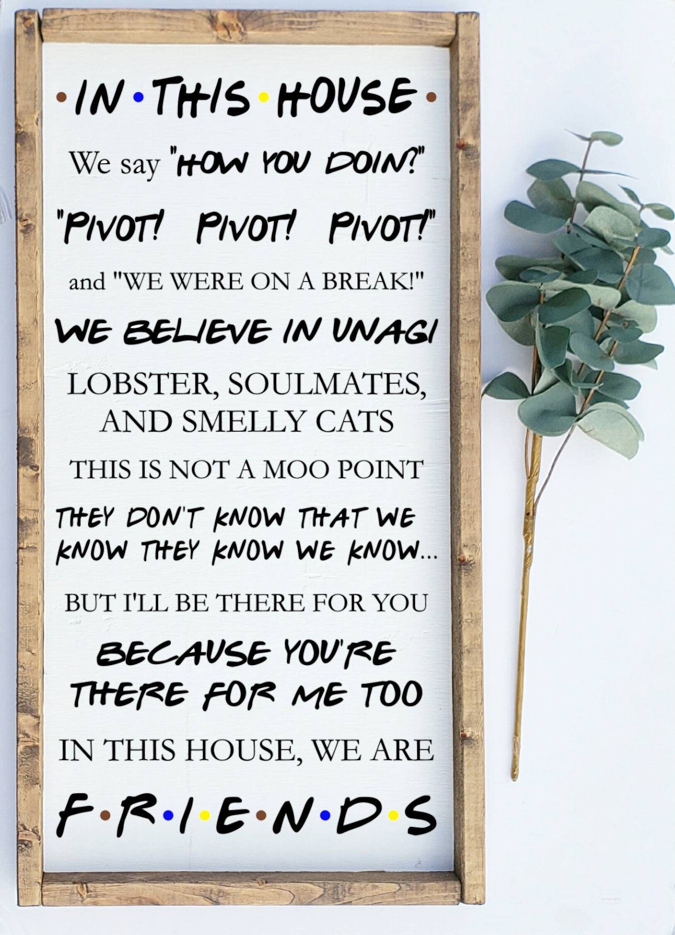 Friends Tv Show Quotes And Sayings