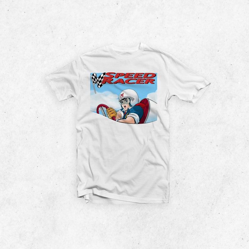 Iconic Speed Racer T-shirt Nostalgia 90s 80s Shirt - Fresh Prince Bel ...