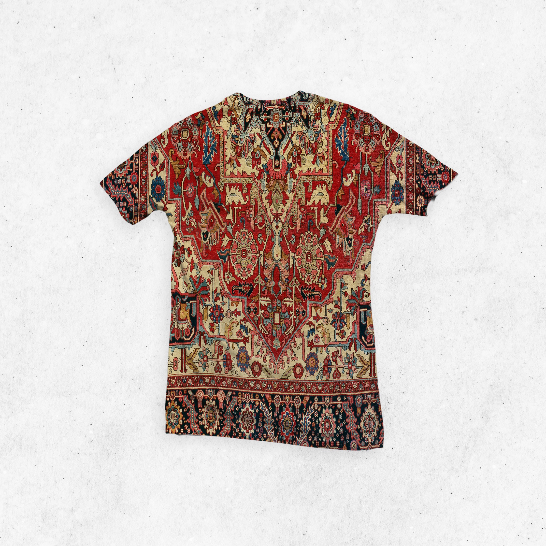 Russian Carpet T-shirt - Fullprint Allover Print - Persian Rug Shirt ...