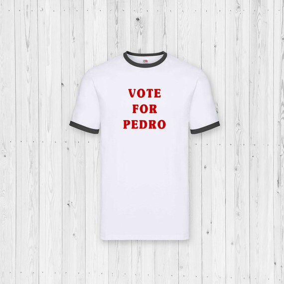 Vote for Pedro Iconic T-shirt Napoleon Dynamite Motion | Etsy