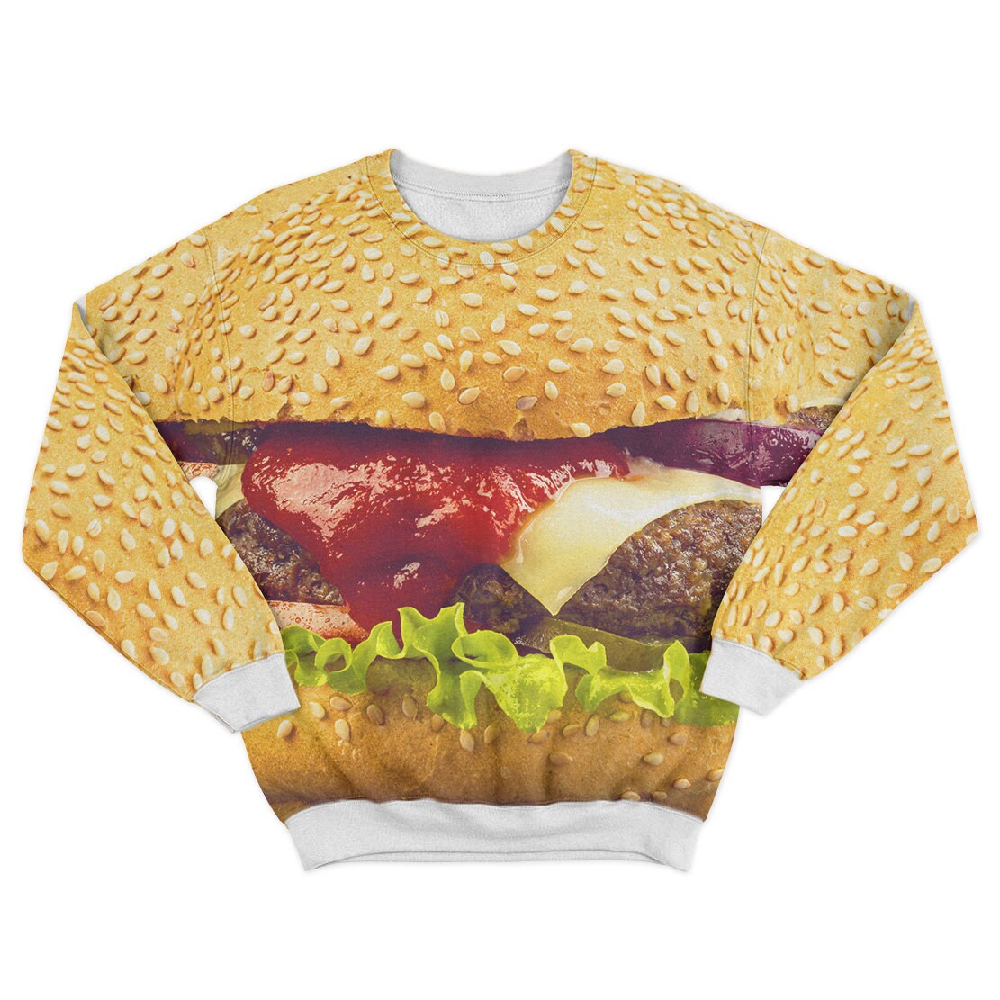 Cheeseburger Sweater