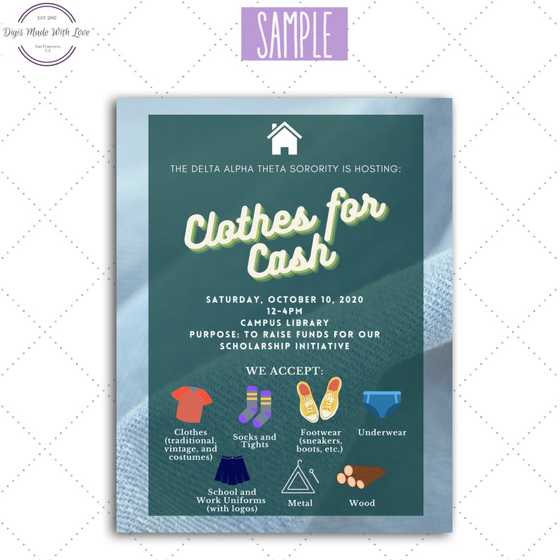 Custom Flyer/flier and Invitation Design | Etsy