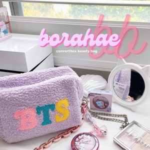 Borahae BB Convertible Beauty & Makeup Bag for BTS ARMY - Etsy