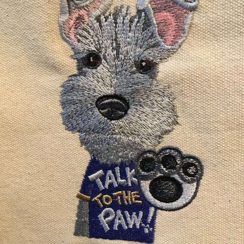 Schnauzer Patch - Etsy