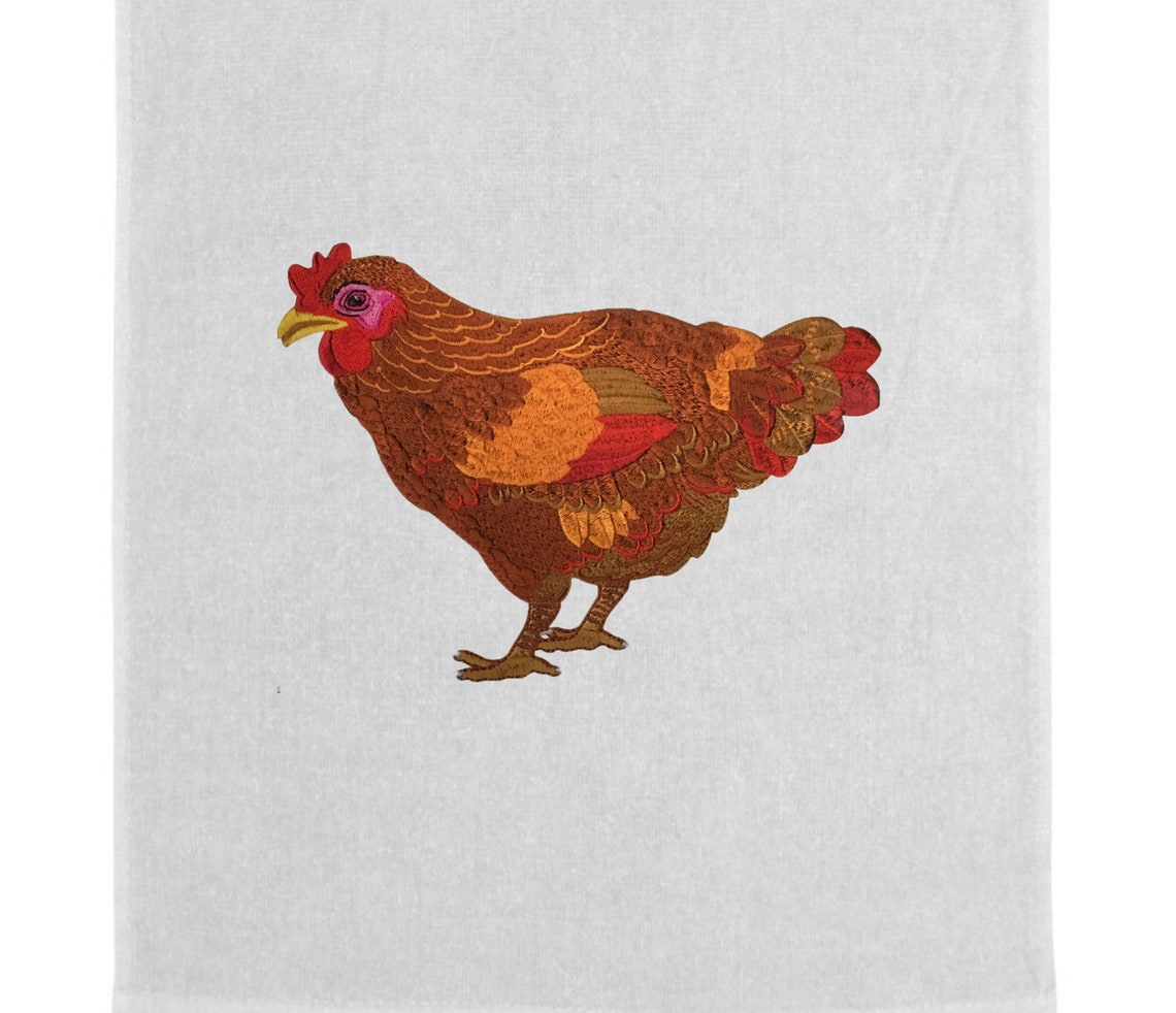 Personalized Embroidered Rooster Apron-mens Grilling-rooster Lover ...