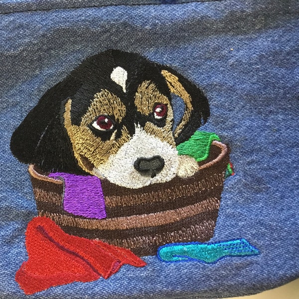 Beagle Embroidery - Etsy