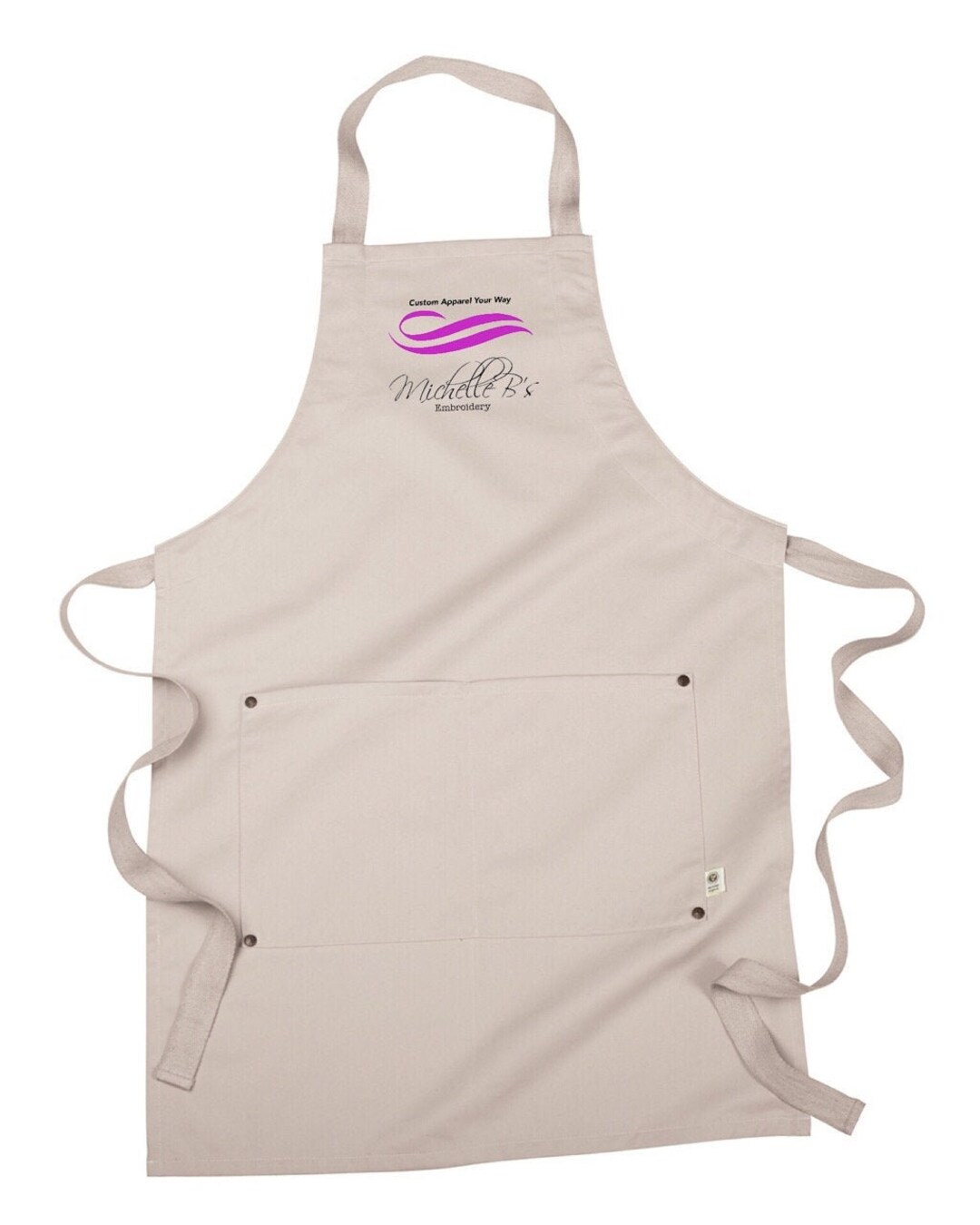 Your Company Logo Apron-company Logo Work Apron-bakers Apron-unisex ...