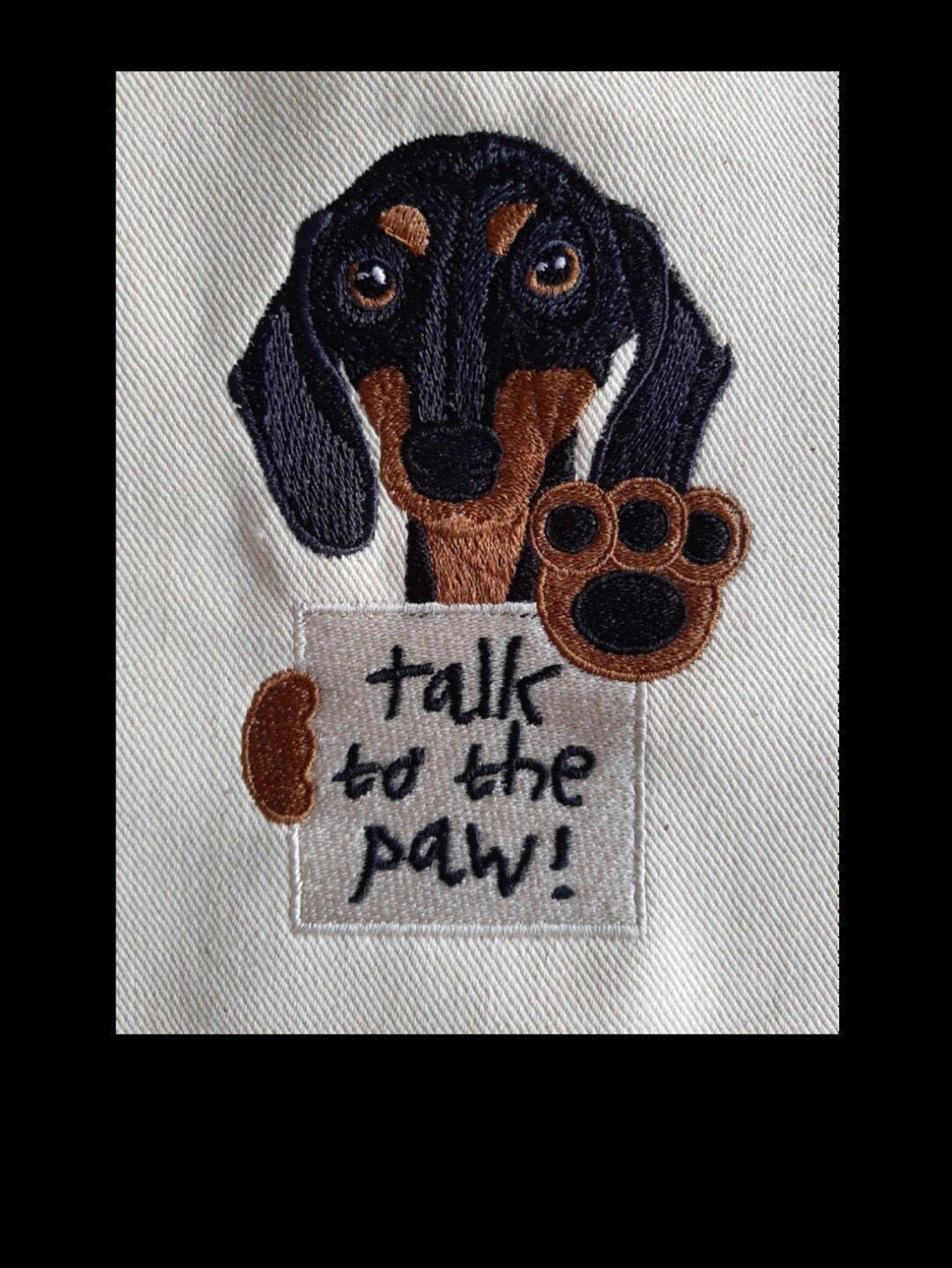 Machine Embroidery Dachshund Design-dachshund Danny Gordon Artwork ...