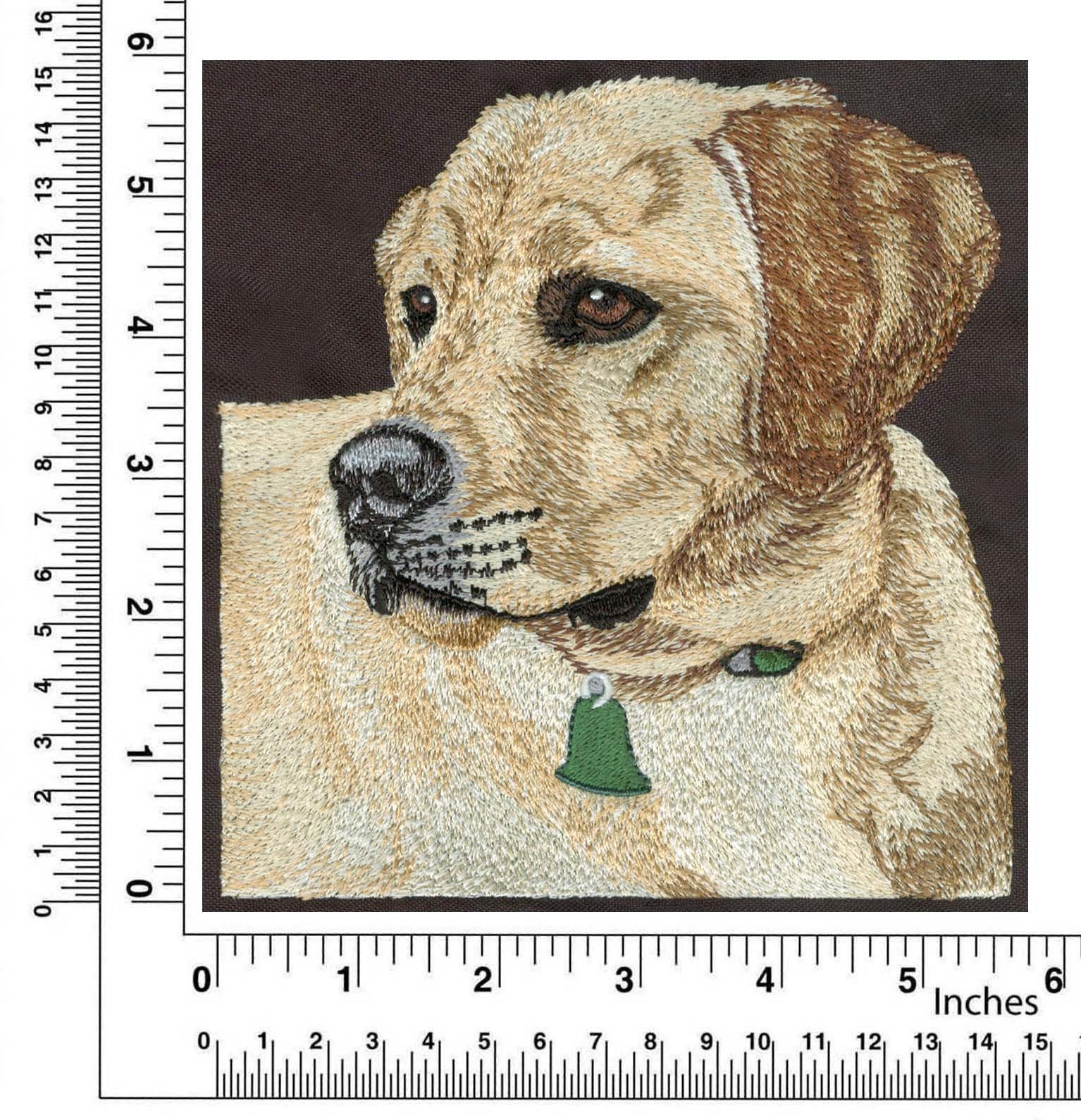 Dog Machine Embroidery Design-Labrador Retriever Embroidery - Etsy 日本