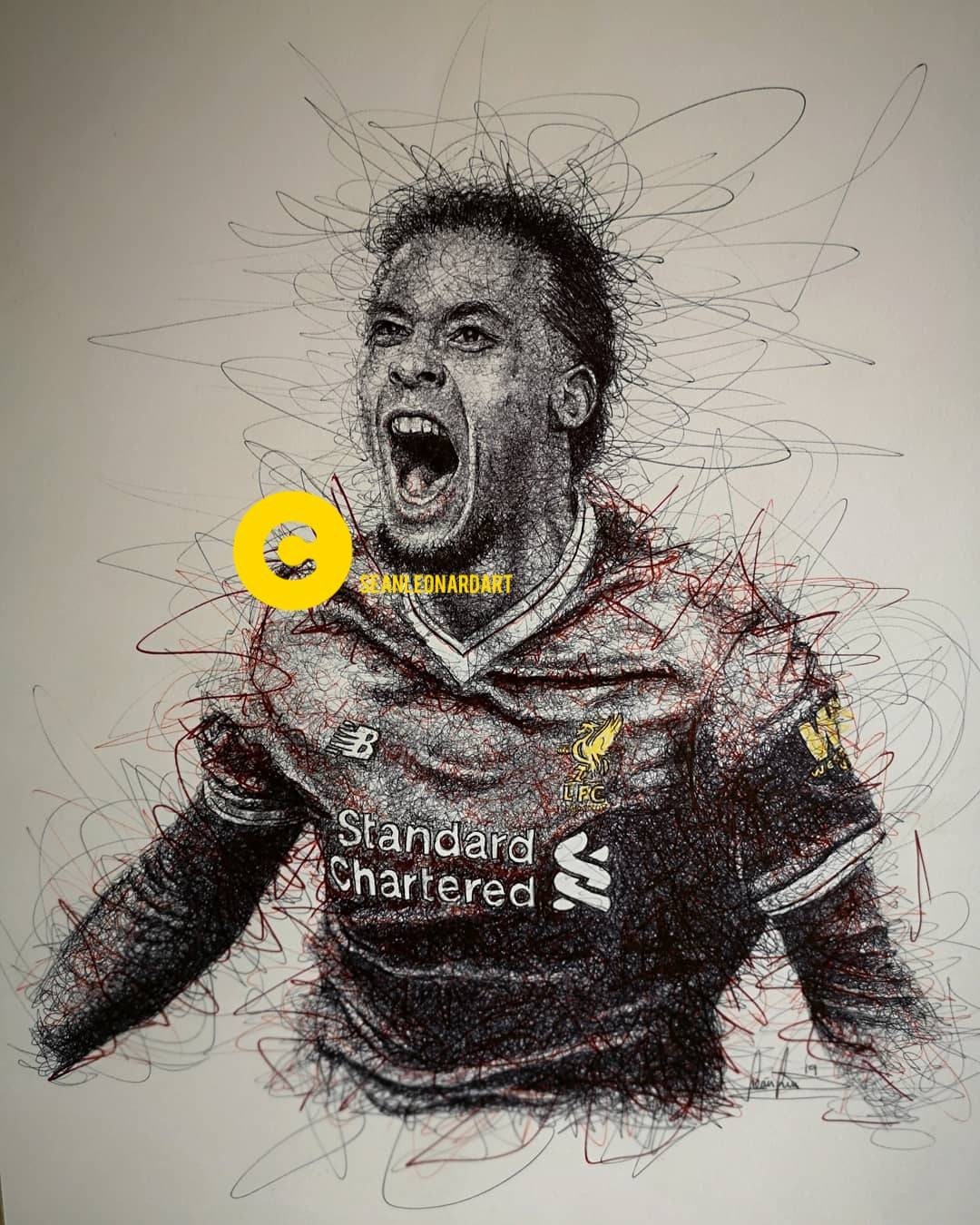 Virgil Van Dijk Prints - Etsy