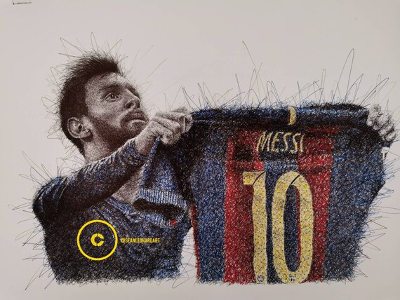 Lionel Messi Prints - Etsy