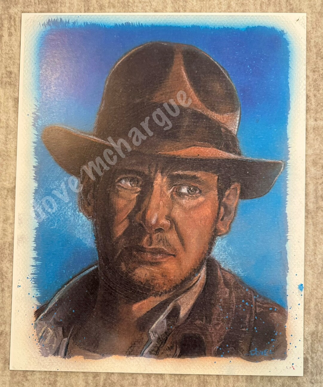 Indiana Jones 10.5" X 13" Print - Etsy