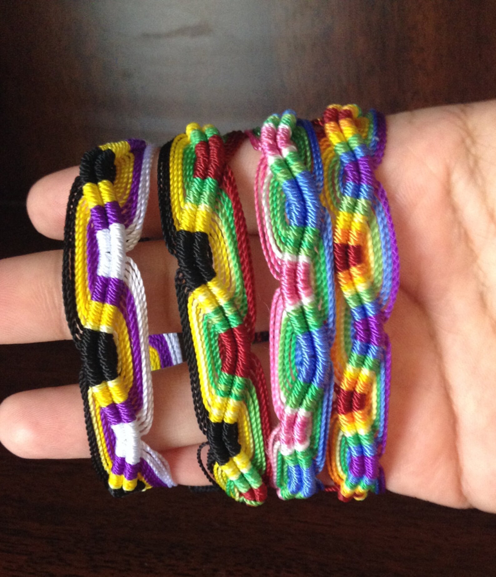 Peruvian Woven Wave Bracelet | Zigzag Bracelet | Custom Order Available ...