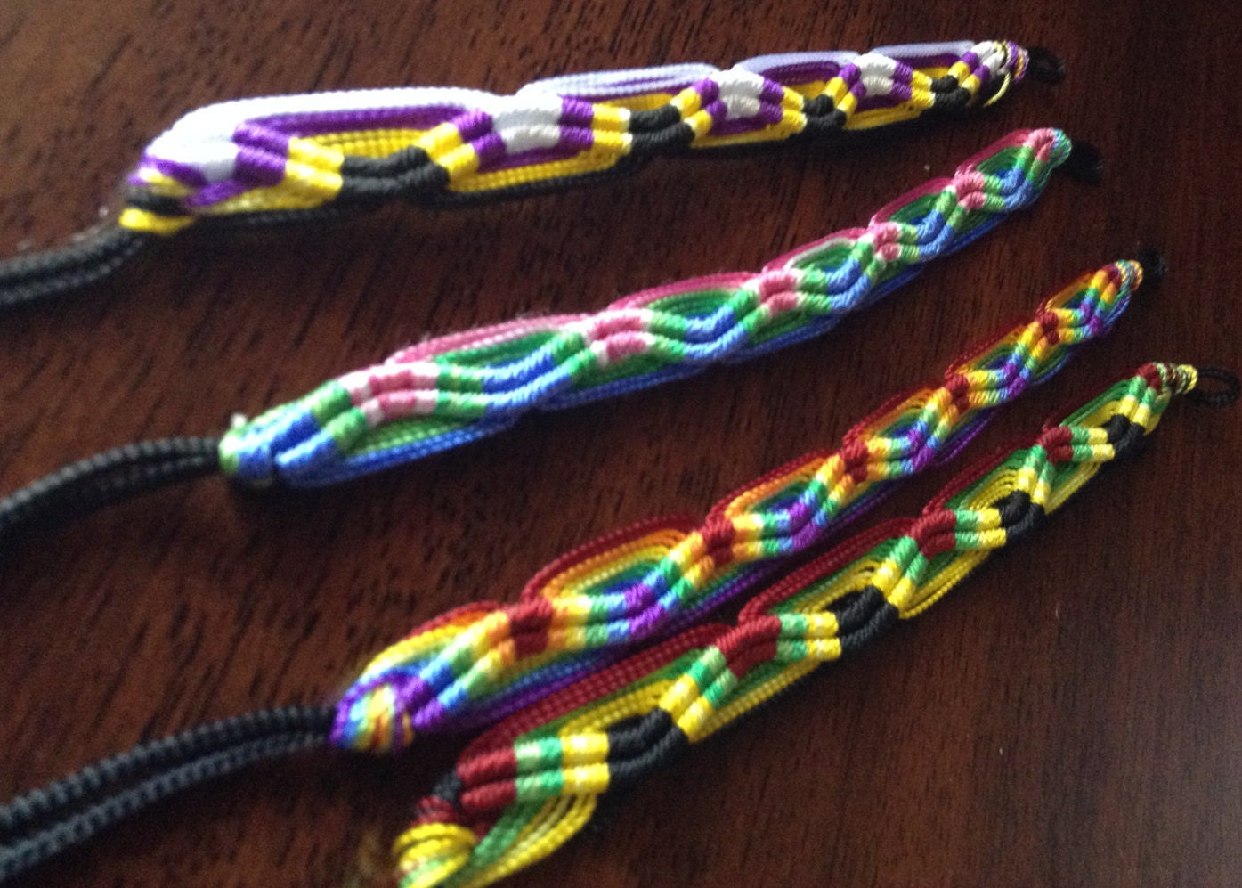Peruvian Woven Wave Bracelet Zigzag Bracelet Custom Order - Etsy UK