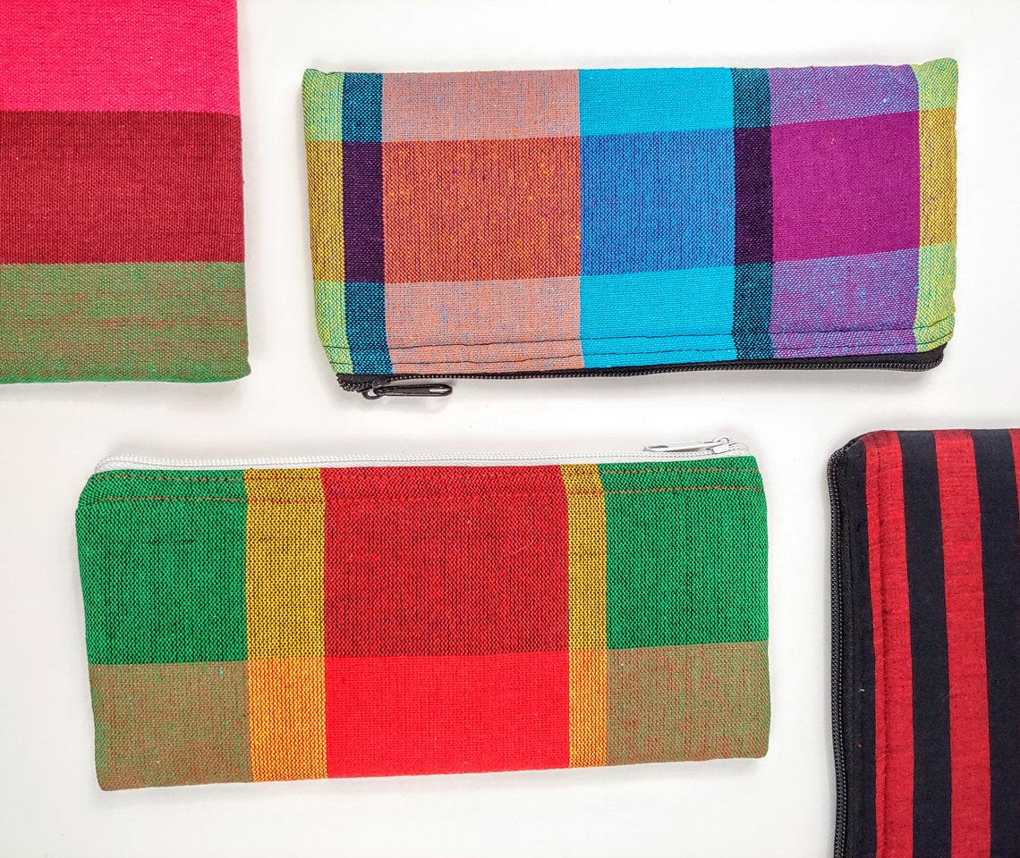 Pencil Case Multi Colored Pencil Case Hand Woven Pencil | Etsy