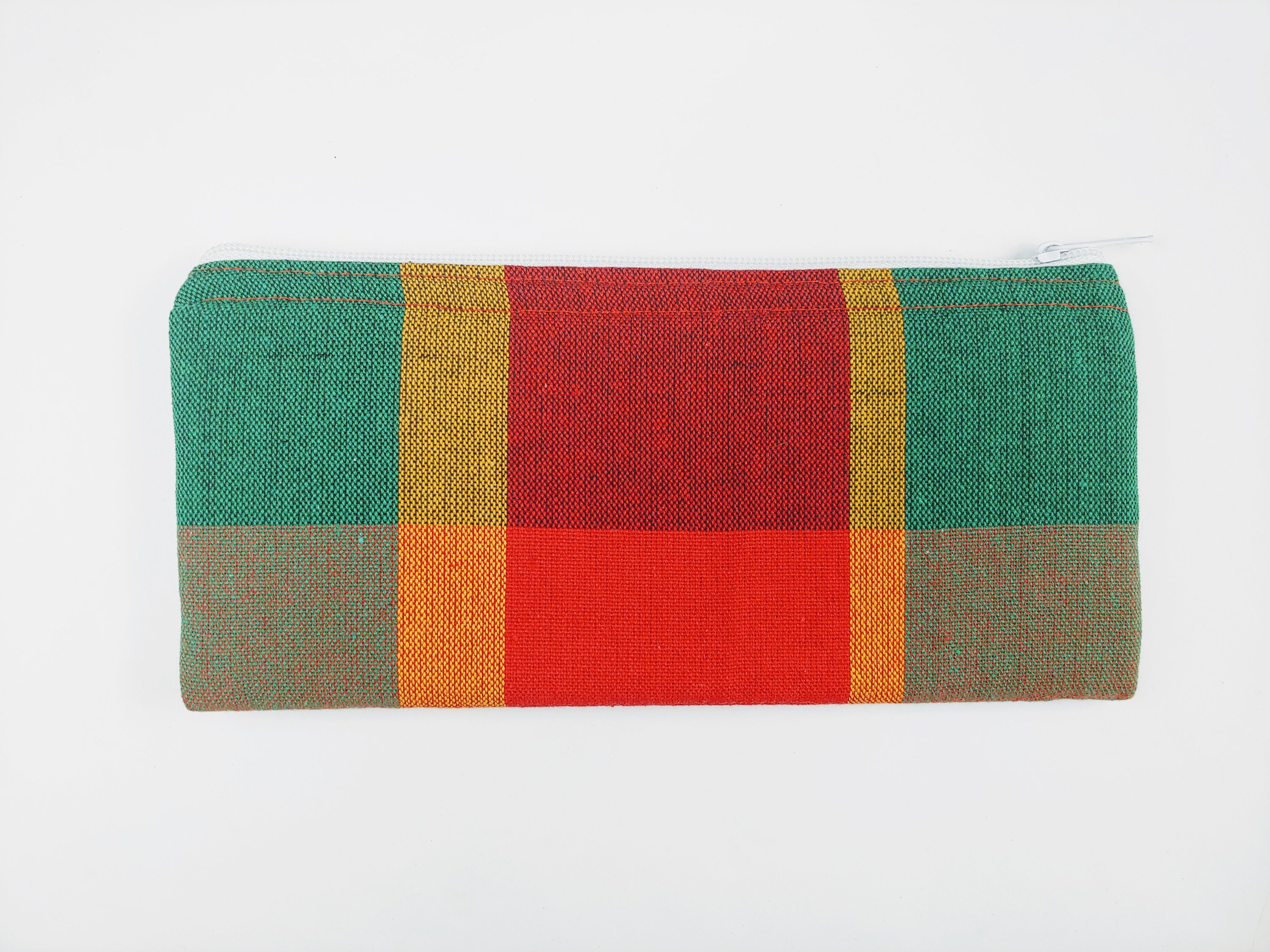 Hand Made Pencil Case, Make up Pouch, Pencil Case, Padded Purse, Zipper ...