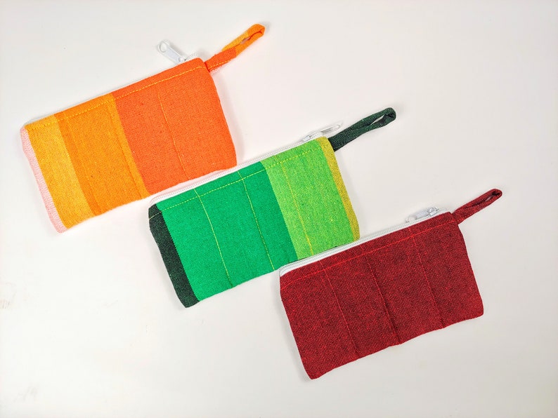 Pencil Case, Multi Colored Pencil Case, Hand Woven Pencil Case, Make up ...