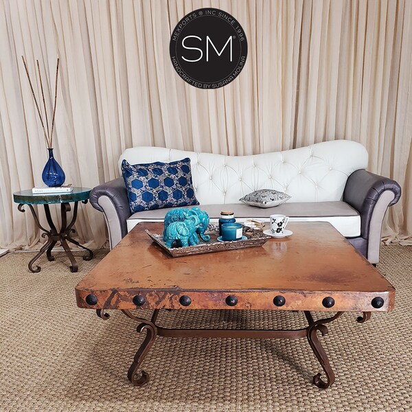 Copper Coffee Table - Etsy