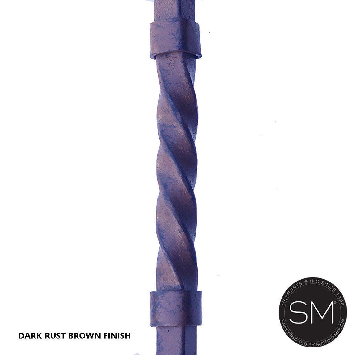 Luxurious Rich Natural Rectangular Mesquite Executive Desk With Hand ...