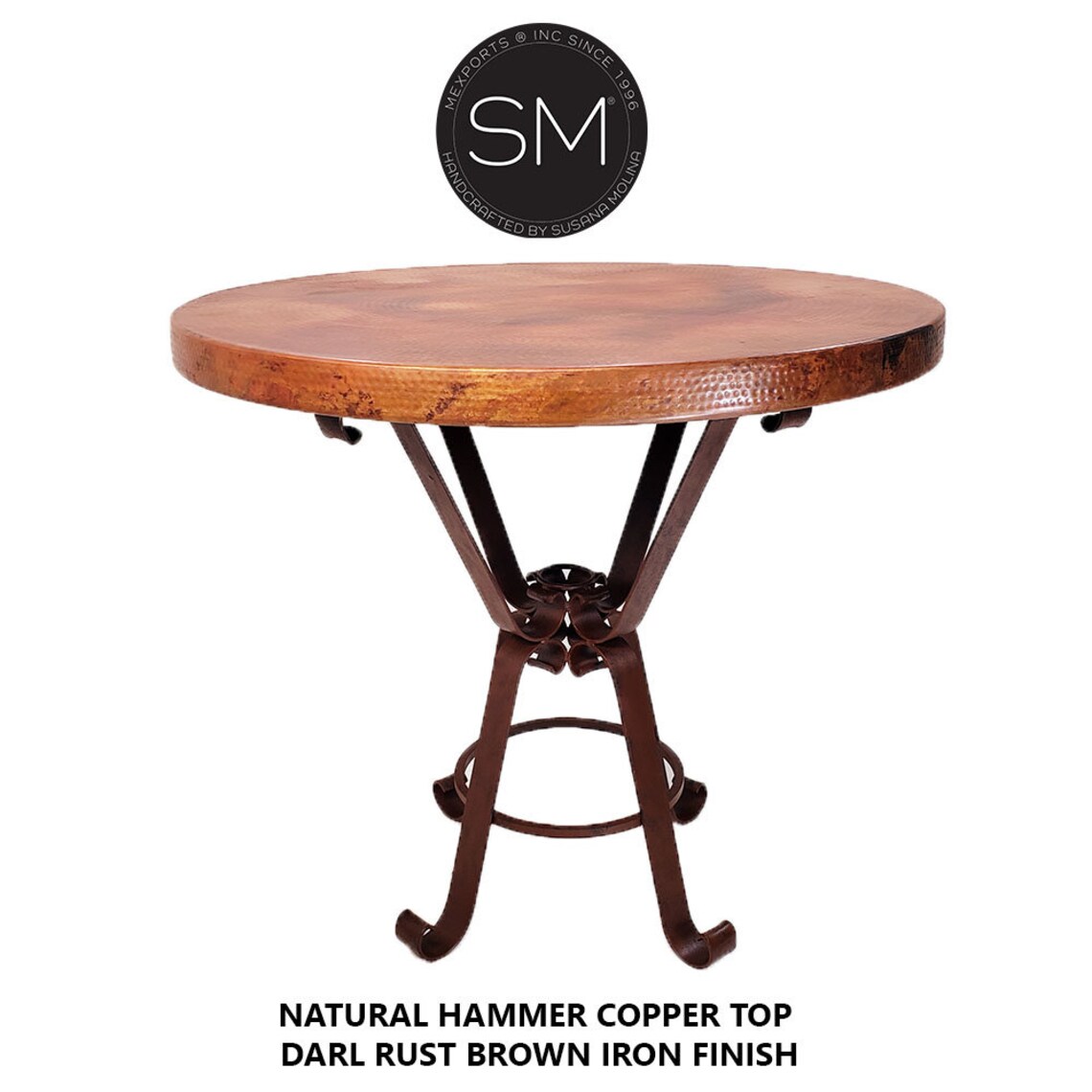 Copper Pub Table Table. Vintage Furniture Luxurious Natural - Etsy