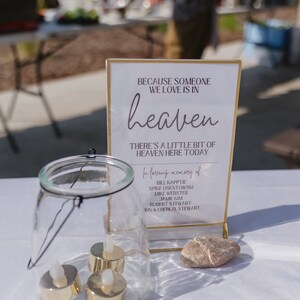 Memorial Table Sign **DIGITAL DOWNLOAD** - Etsy