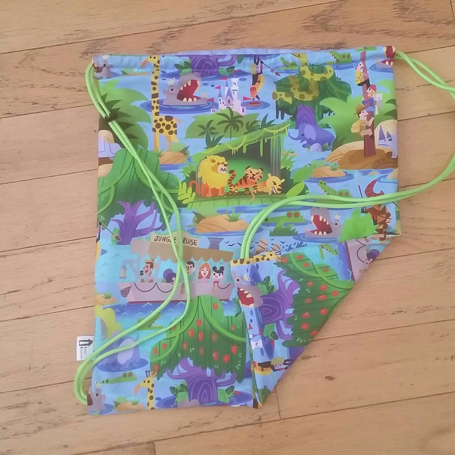 Disney Inspired Jungle Cruise Drawstring Backpack - Etsy