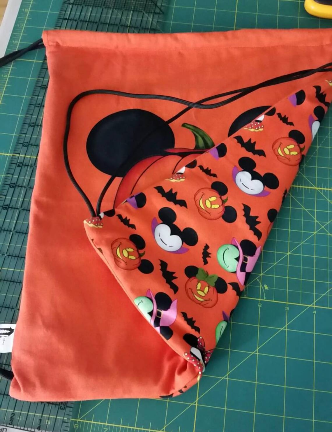 Mickey Backpack Disney Bag MNSSHP Double Sided Disney - Etsy