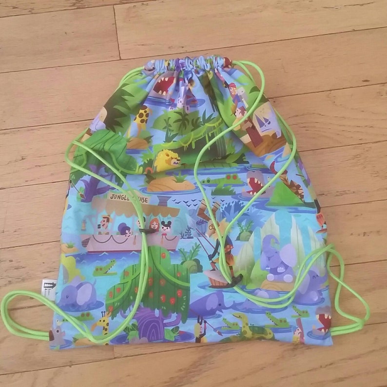 Disney Inspired Jungle Cruise Drawstring Backpack - Etsy