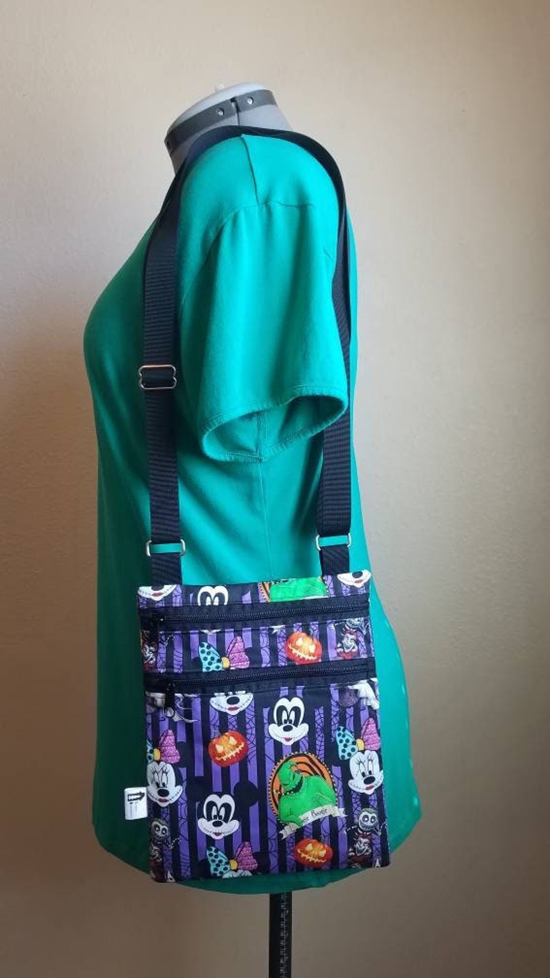 Nightmare Before Christmas Minnie Mickey Mash-up Crossbody - Etsy