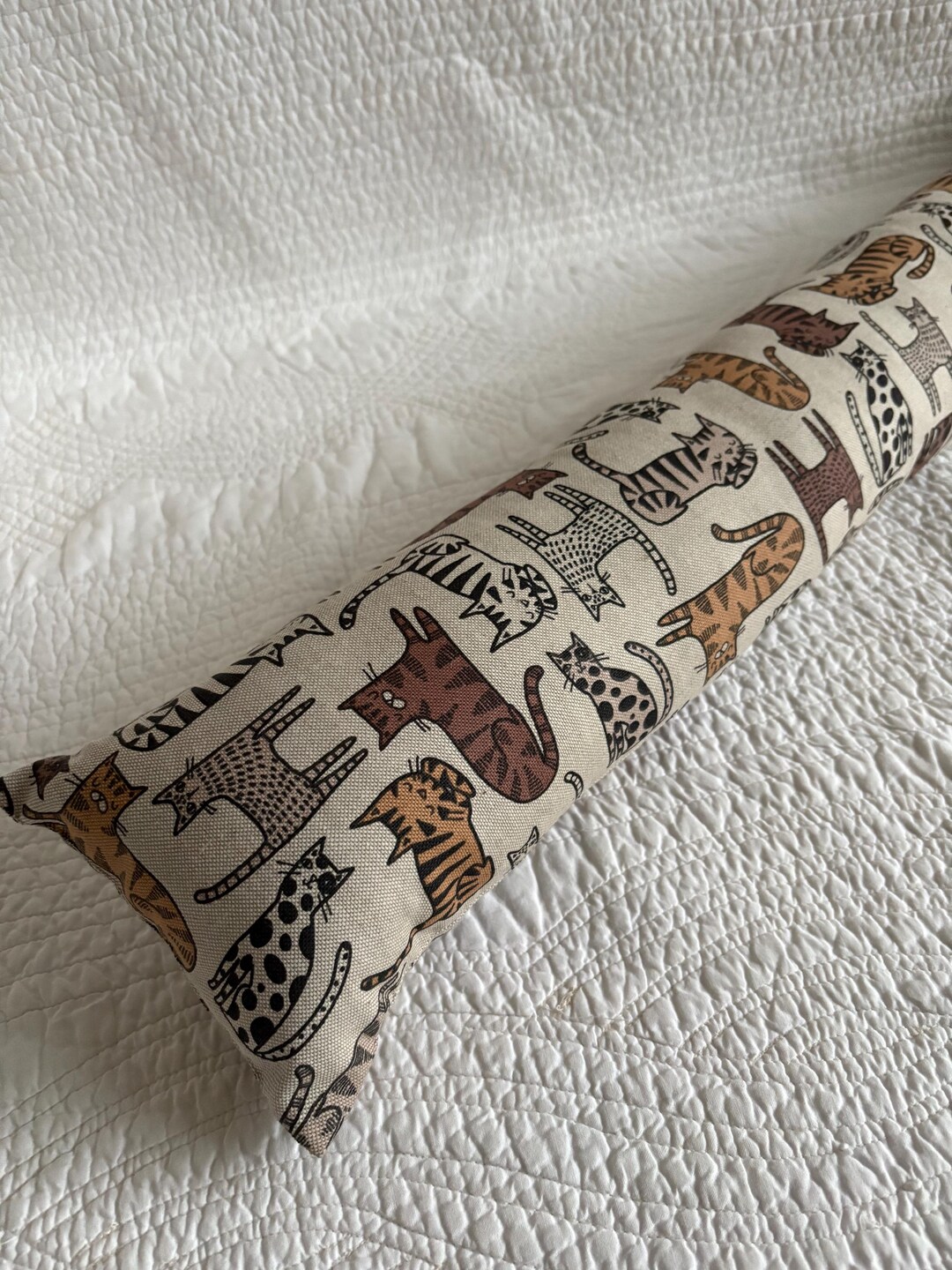 Cat Draught Excluder Handmade Draft Stopper for Door Window - Etsy UK