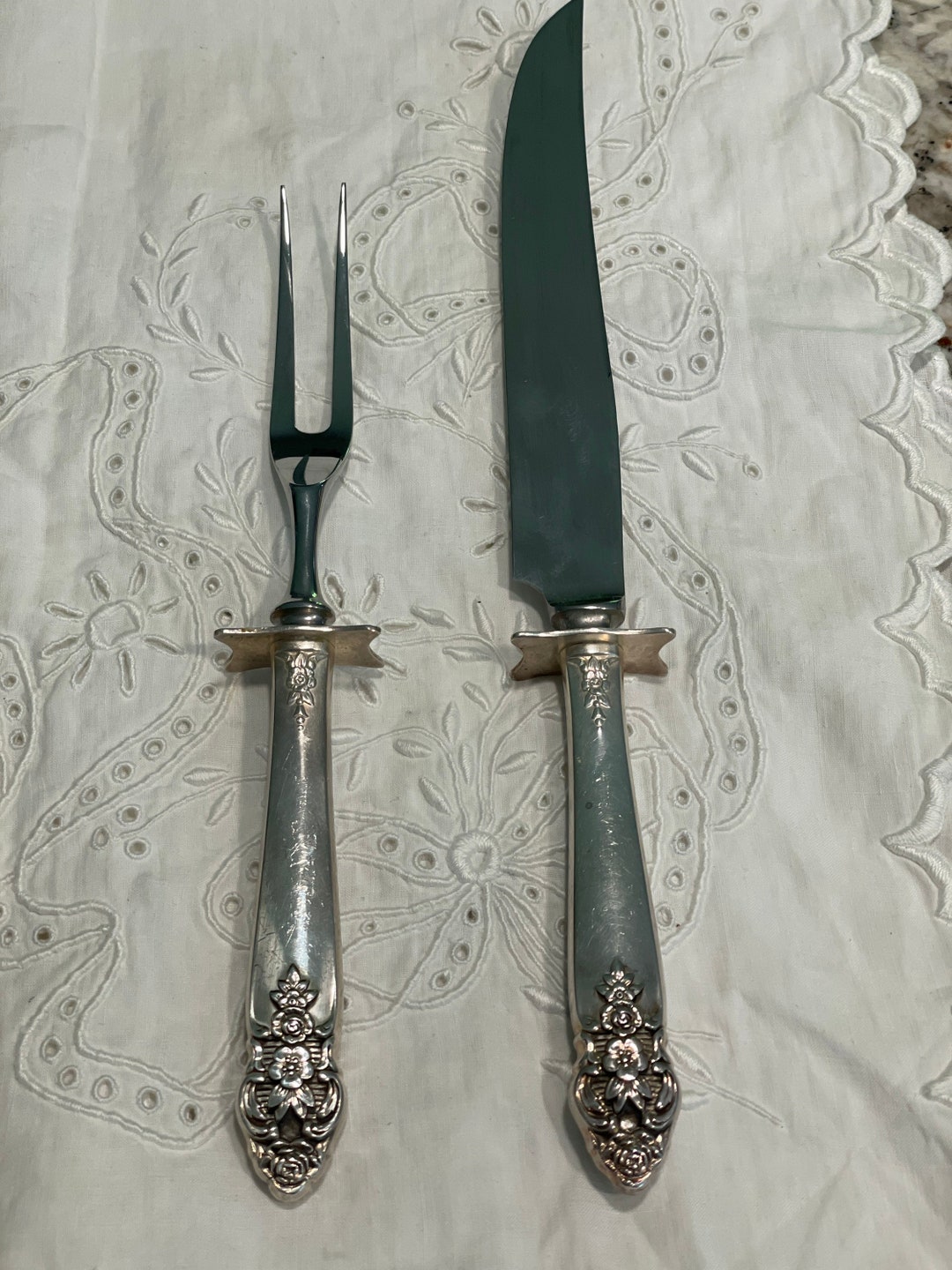 Distinction by Prestige Plate /oneida 1951 Carving Set - Etsy