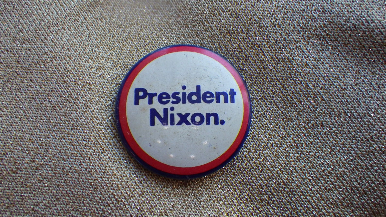 President Nixon Pin Back Campaign Button - Etsy