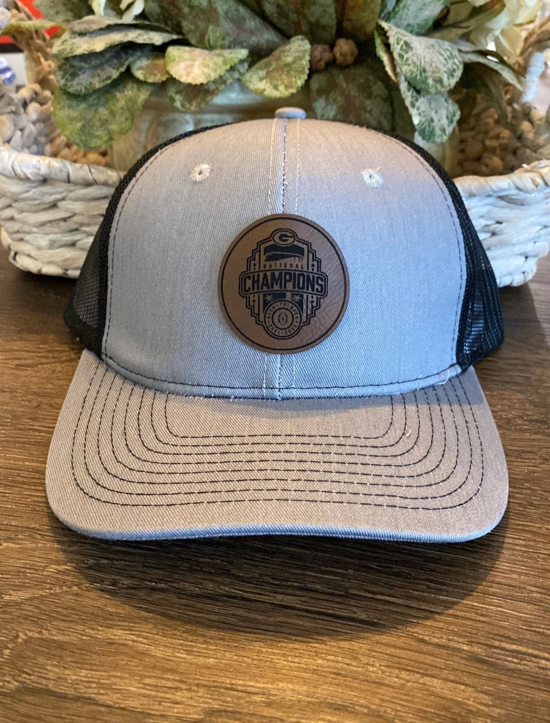 Bulldogs National Championship Patch Hat - Etsy