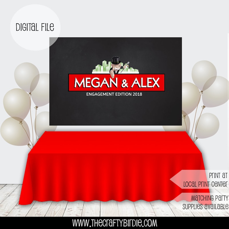 Monopoly Party Decorations - Etsy