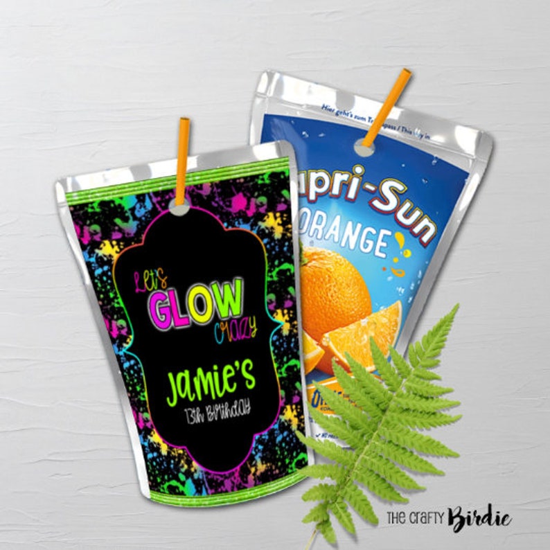 Neon Birthday Party Photo Booth Frame Glow Party Photo Booth - Etsy