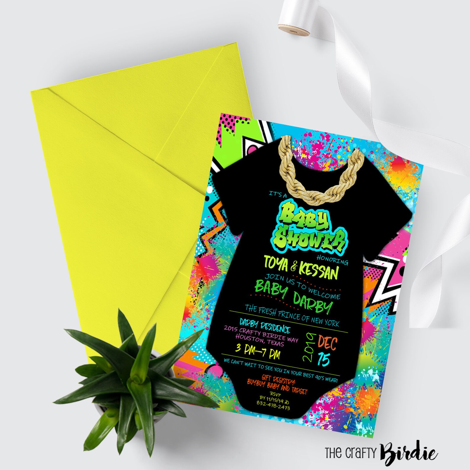 Fresh Prince Plate Charger INSTANT DOWNLOAD Plate Insert 90s - Etsy