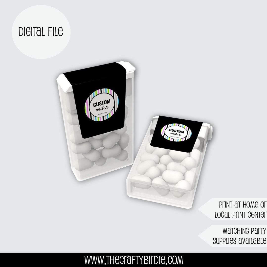Custom Candy Labels - Etsy