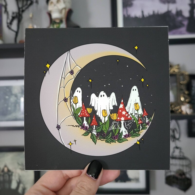 Spooky Art - Etsy