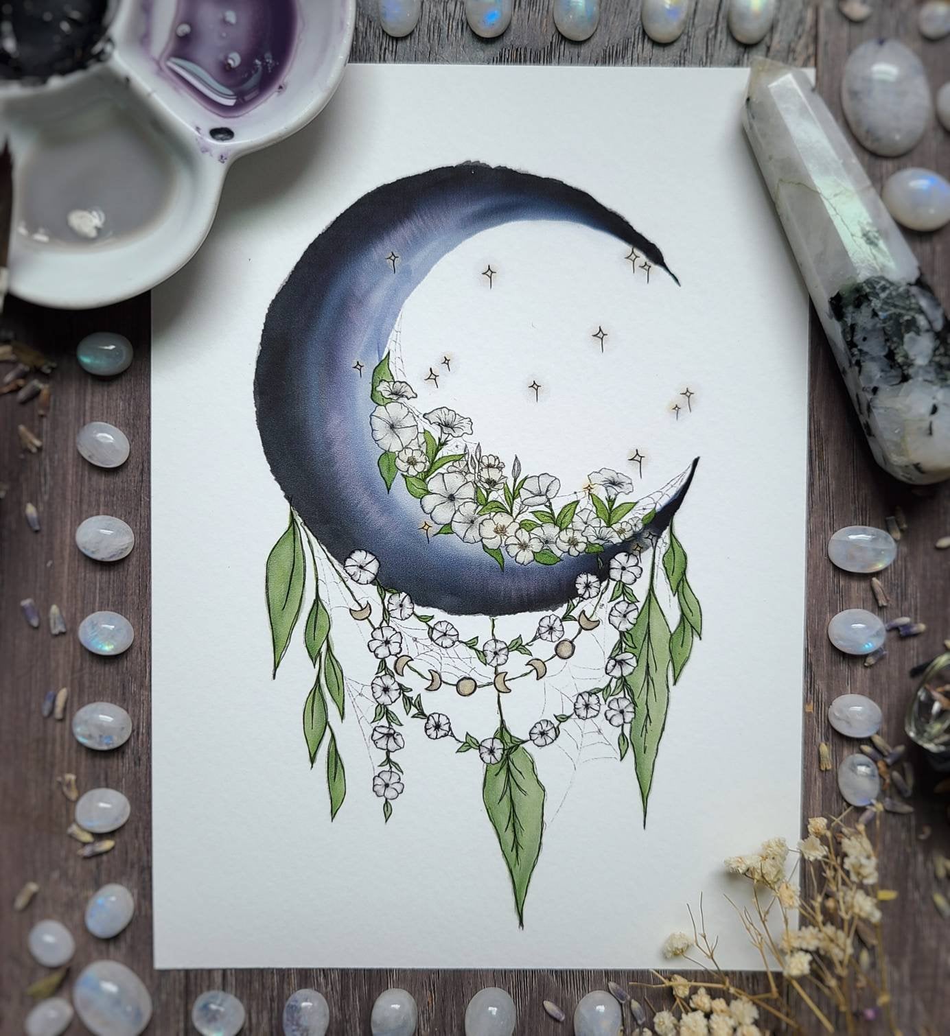 The Night Garden / Witchy Decor / Witch Decor / Witchy Art / - Etsy Canada