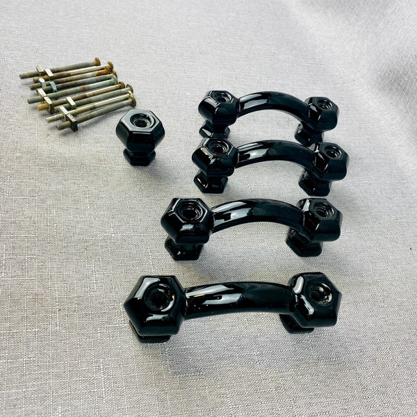 Milk Glass Pulls - Etsy