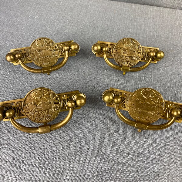 Oriental Drawer Pull - Etsy