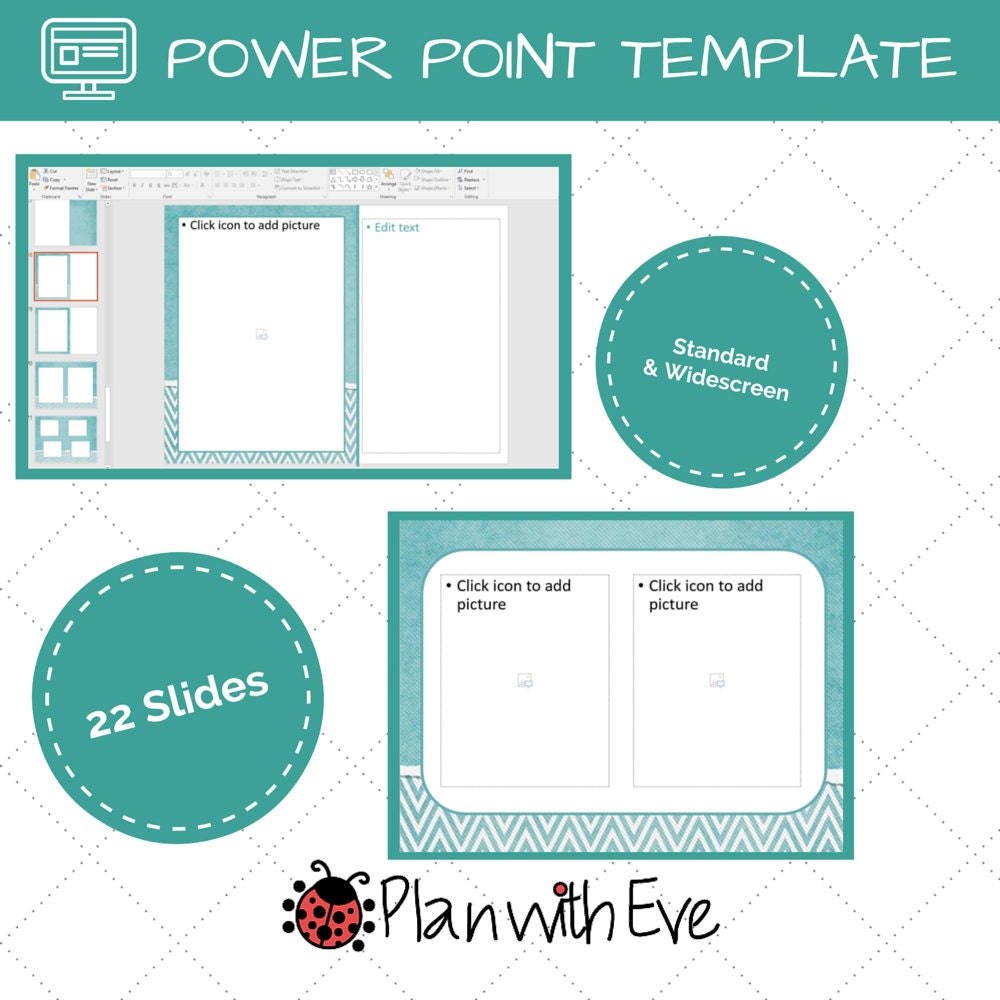 Microsoft Powerpoint Template | 22 Editable Slides | Digital | Business ...