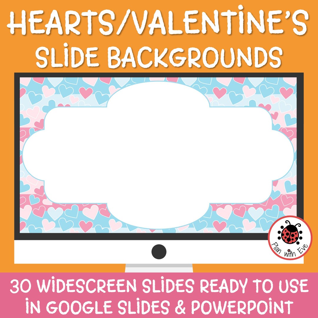 VALENTINE'S HEARTS Cute Power Point & Google Slides Presentation ...