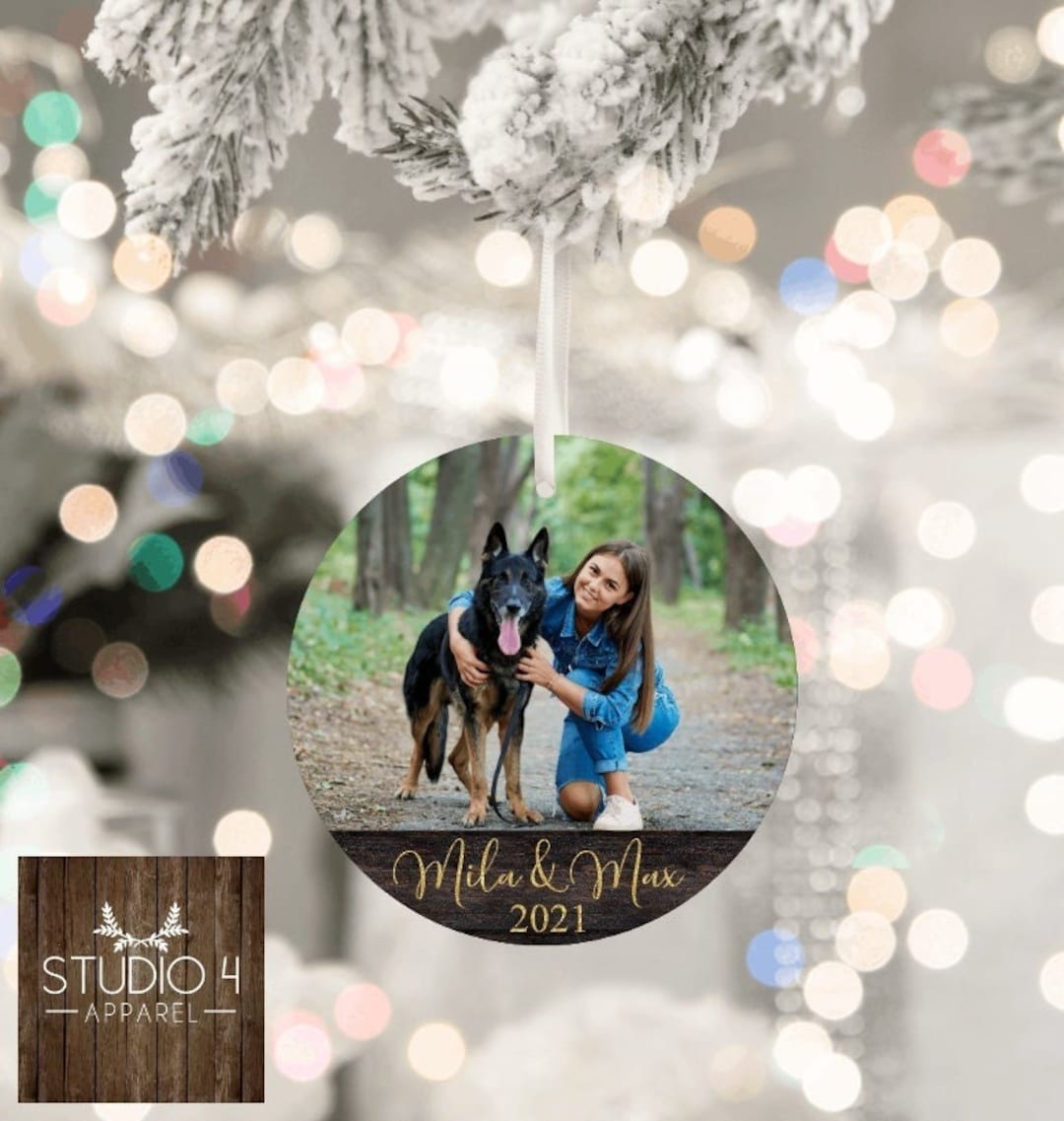 Custom Photo Ornament, Design Your Own Ornament, Personalized Photo ...