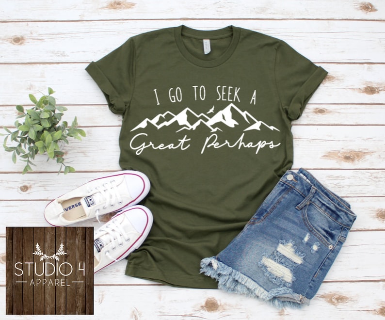 I Go to Seek a Great Perhaps Alaska Young Quote Book Club - Etsy