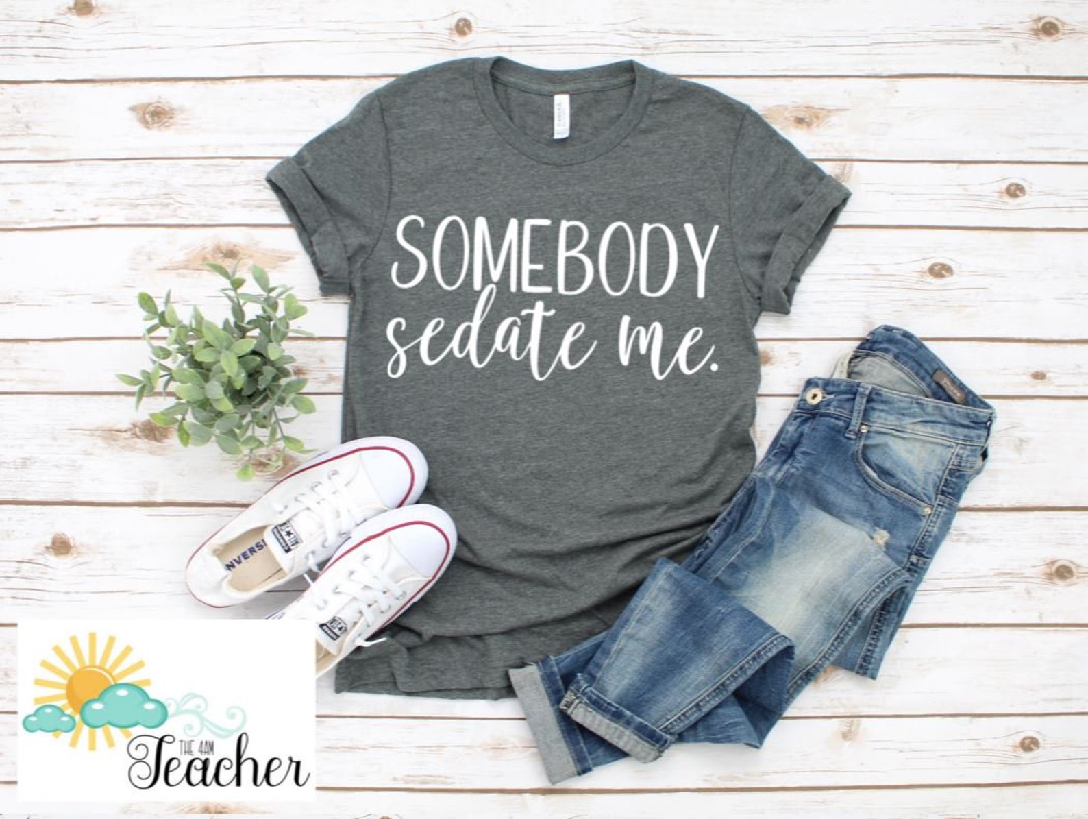 Somebody Sedate Me Christina Yang Quote Grey's Fan Shirt | Etsy