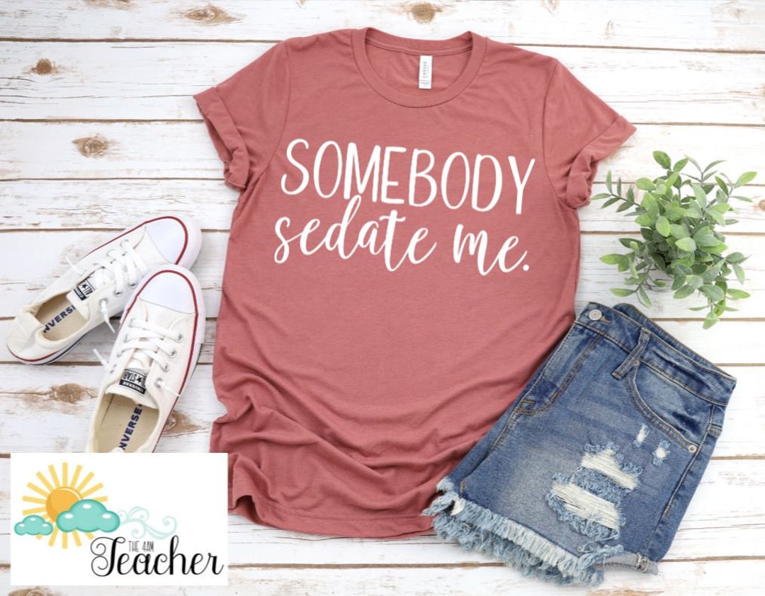 Somebody Sedate Me Christina Yang Quote Grey's Fan Shirt - Etsy